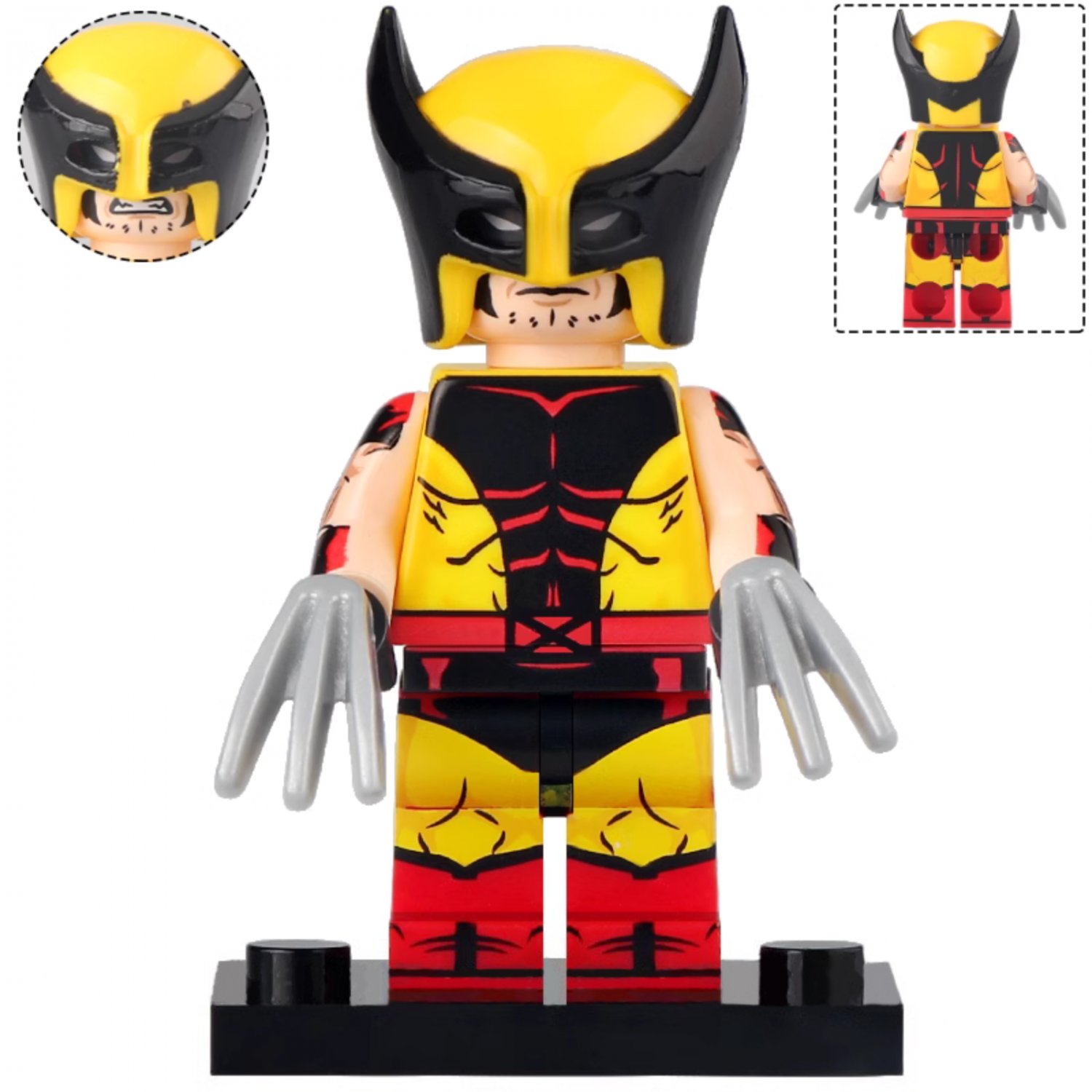 The Uncanny X-Men Wolverine Minifigures Accessories Building Toys