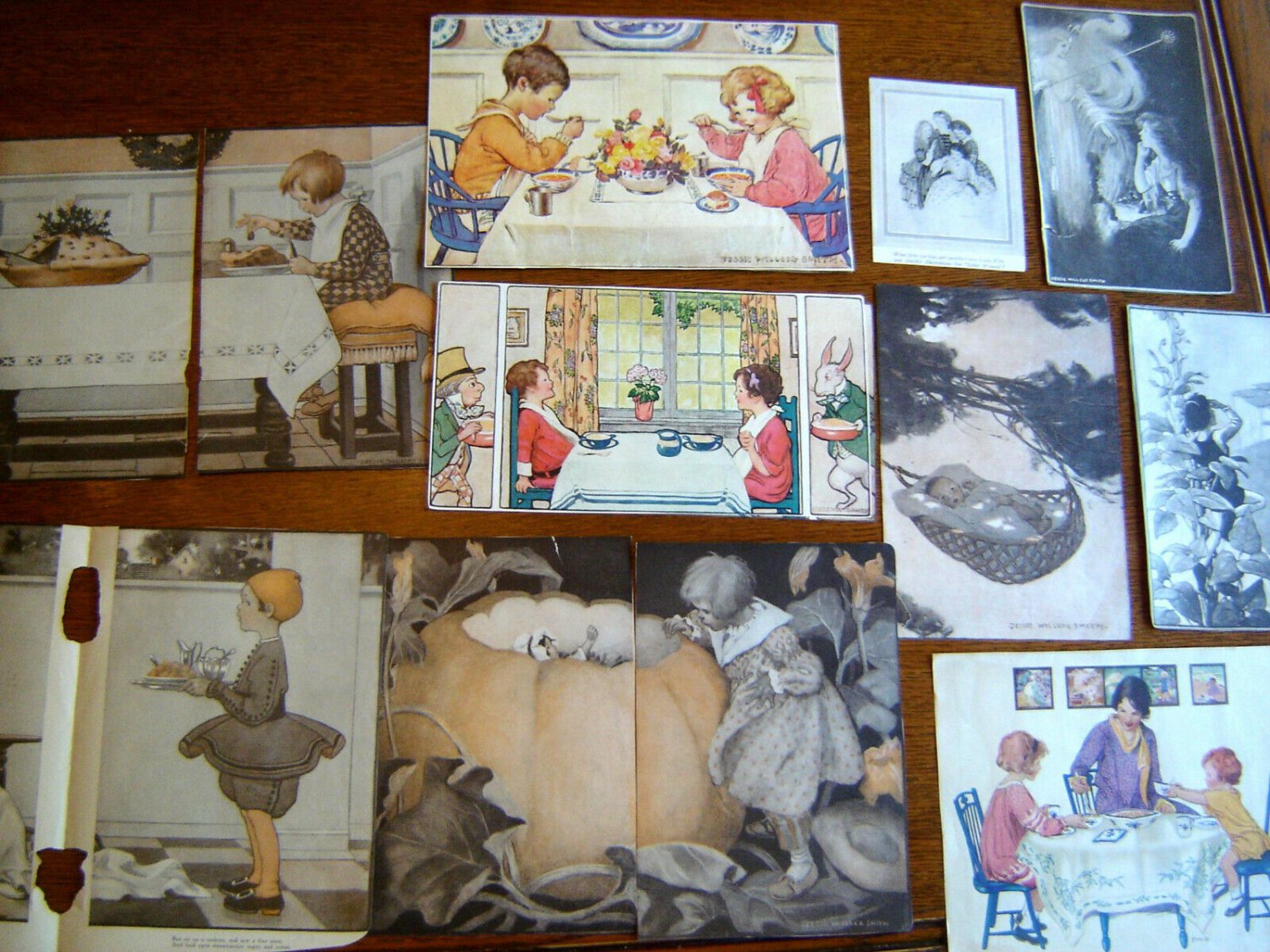 Jesse Wilcox Smith - famous early woman illustrator orig. 1920's collection