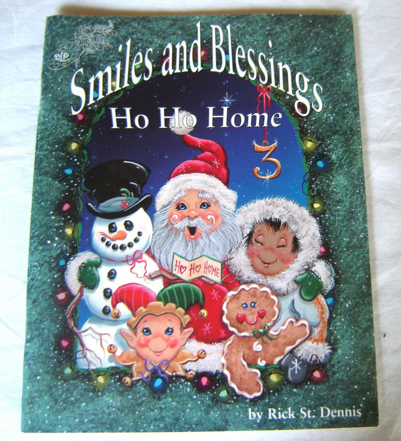 5 Christmas vtg Tole wood Painting Pattern Books - Rick St Dennis, Ledford
