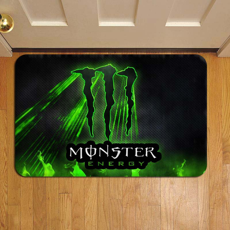 Monster Energy Drink Logo Foot Mat Doormat Rug Door Steps