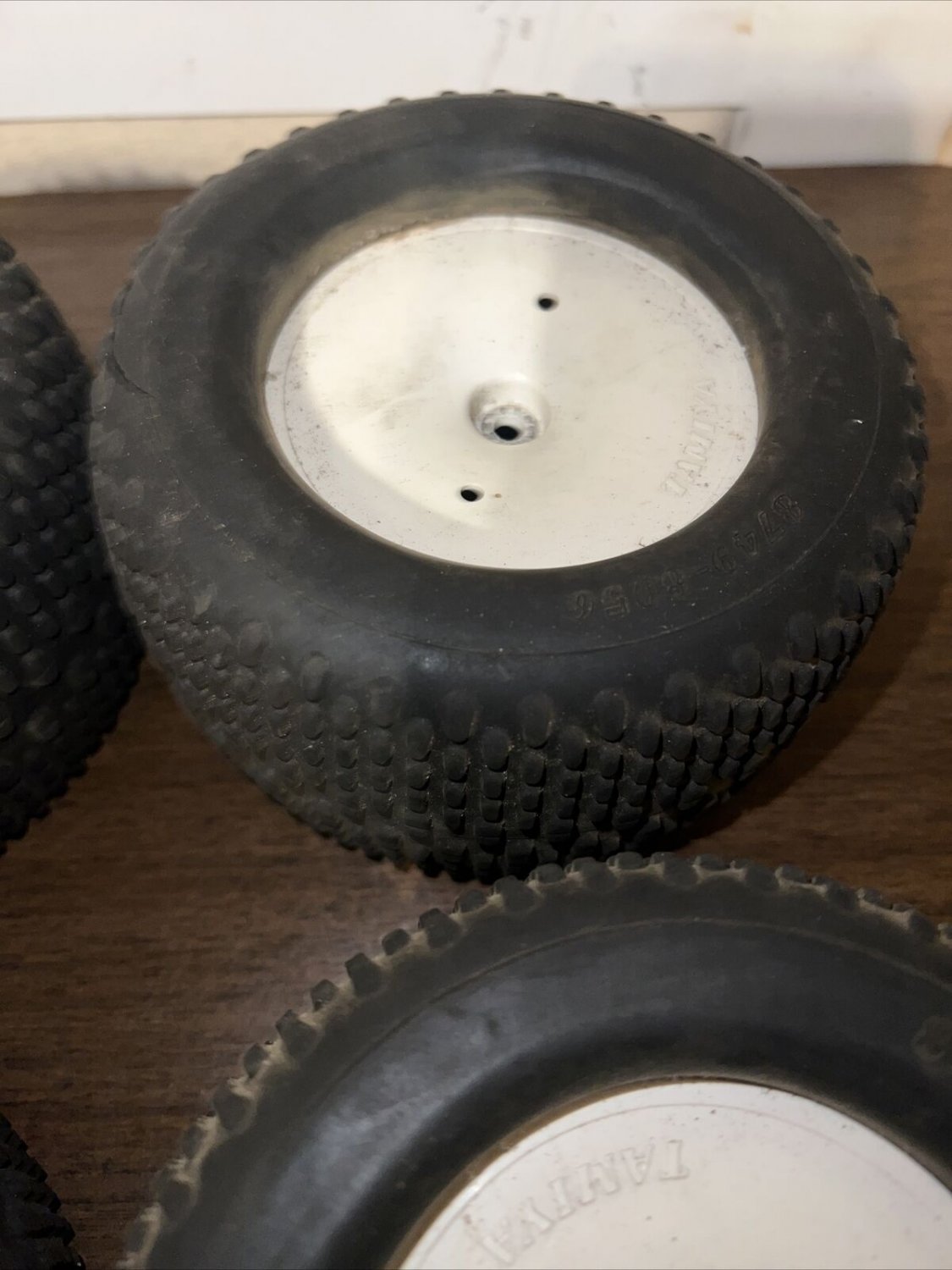 Tamiya Tnx Original Wheels And Tires Vintage