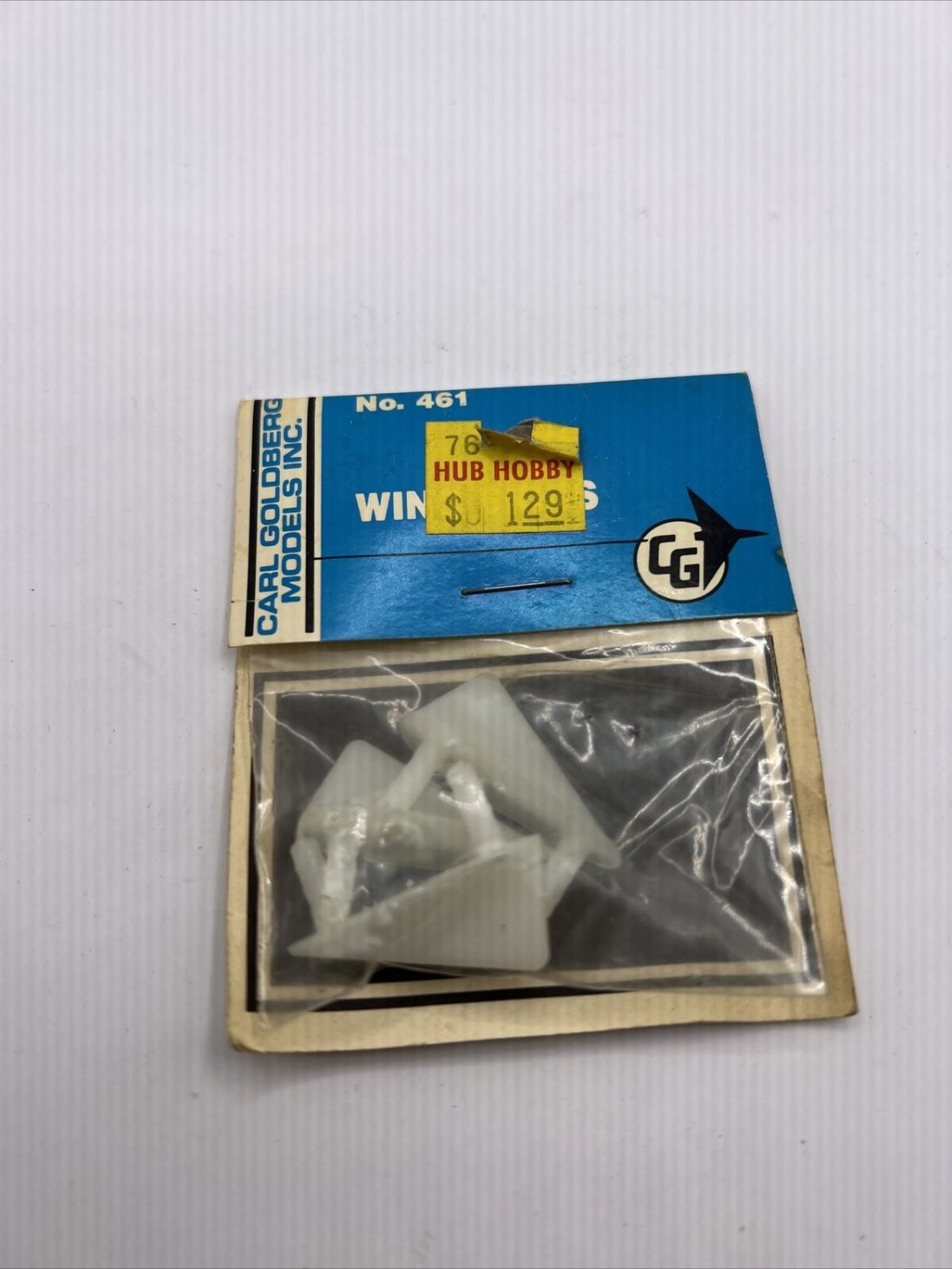 Vintage Carl Goldberg Model Airplane Part #461 wing skids.