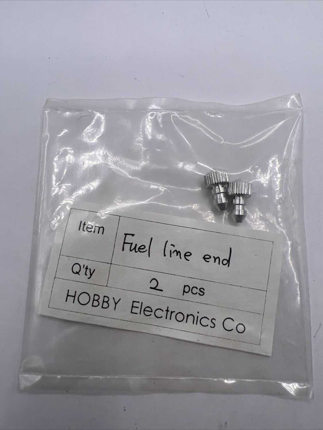 RC Fuel Line Ends (2) Hobby Electronics New In The Pack