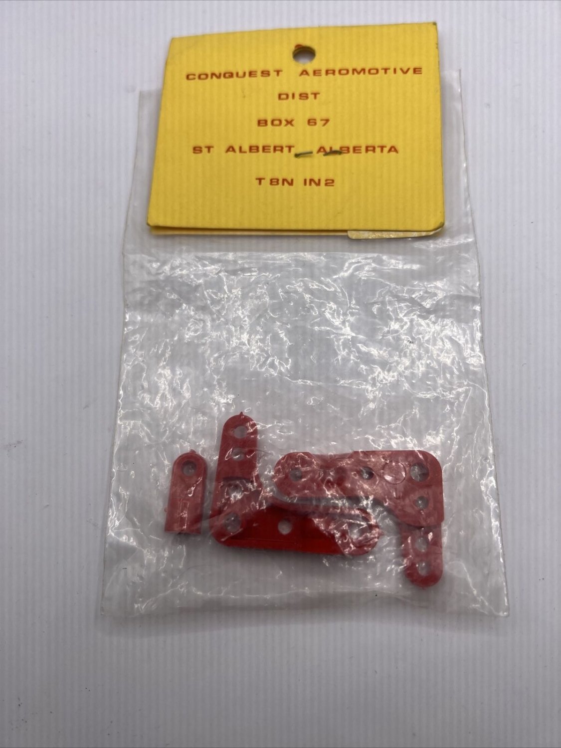 Tamiya Hotshot Red Front Suspension Crank Parts E-2-4-6 Vintage Rc Car ...