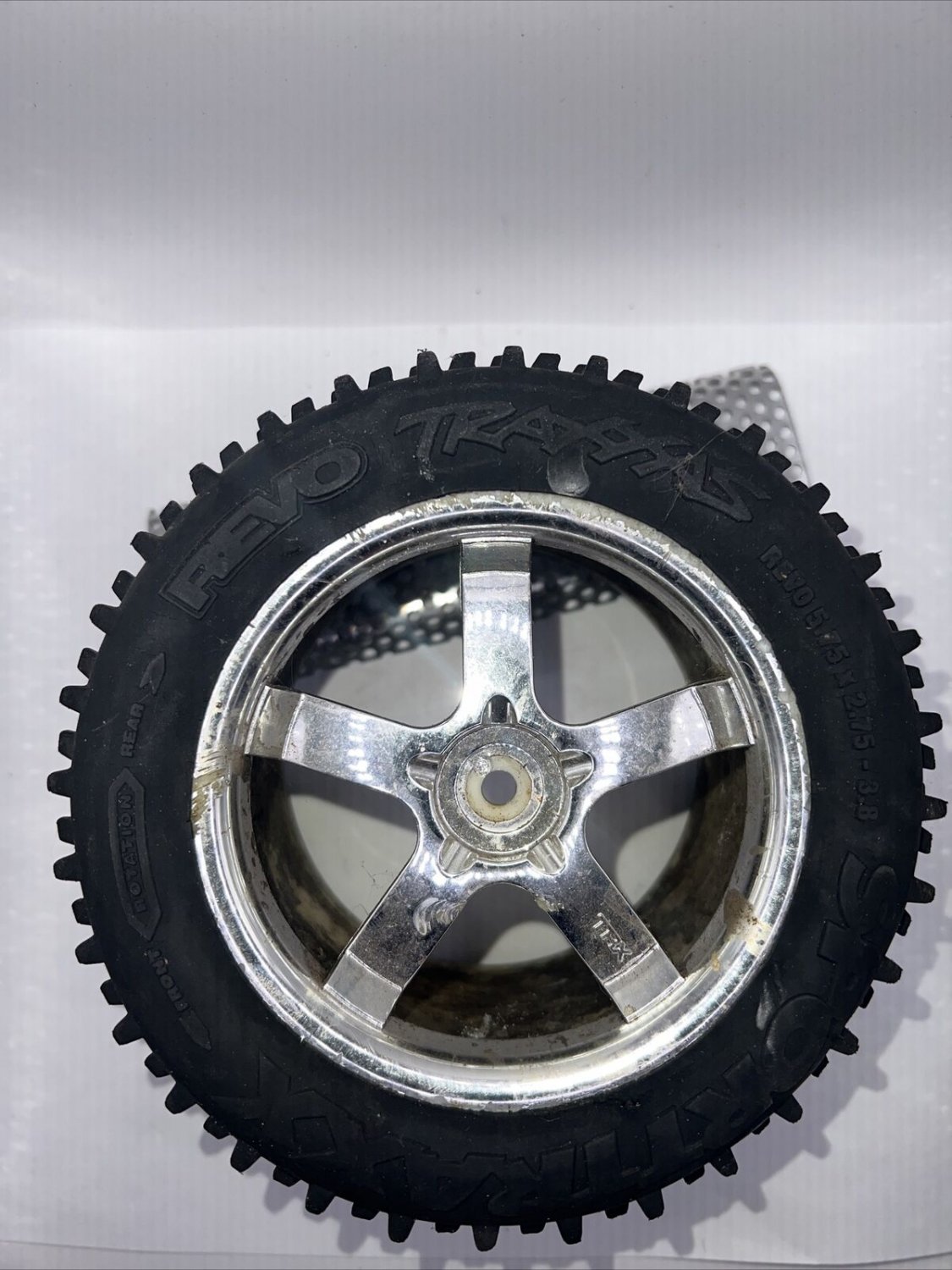 Traxxas Revo Sporttraxx single used wheel free shipping