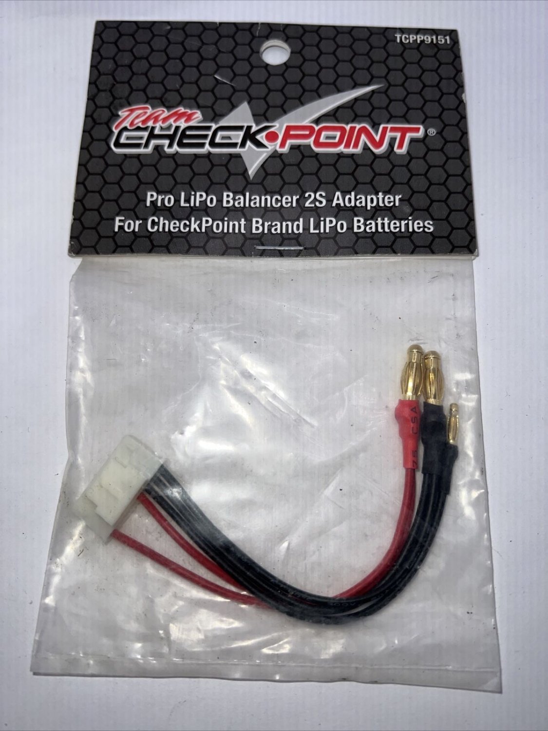Team Checkpoint TCPP9151 Pro Car LiPo Balancer 2S Adapter