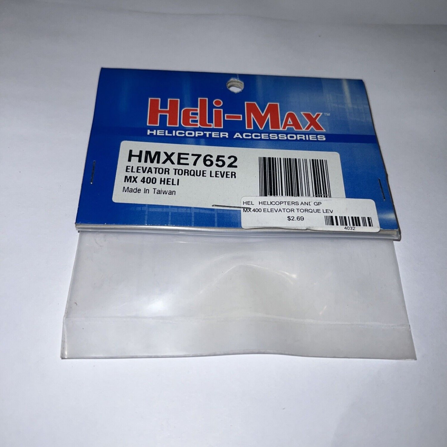 Heli-Max Helicopter Accessories Elevator Torque Lever MX 400 Heli #HMXE7652