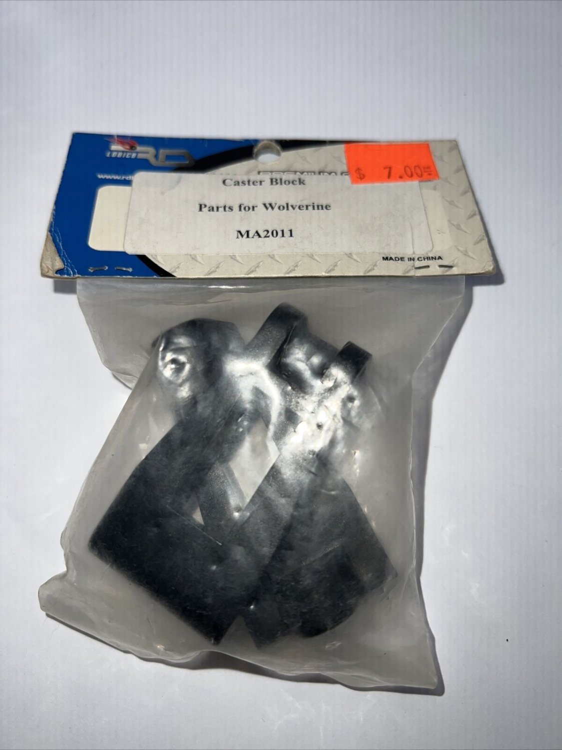 RD Logics Castor Block For Wolverine MA2011 OEM Vintage Rc Car Part