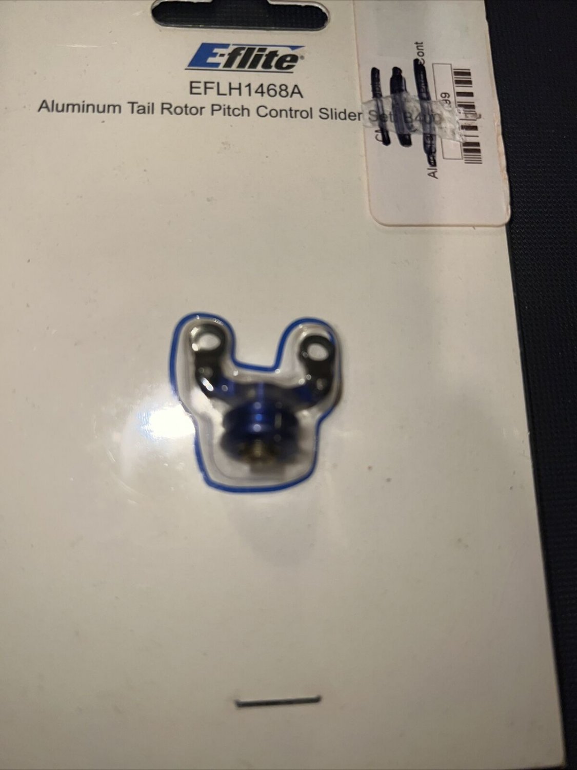 E-Flite Aluminum Tail Rotor Pitch Control Slider Set : B400 EFLH1468A