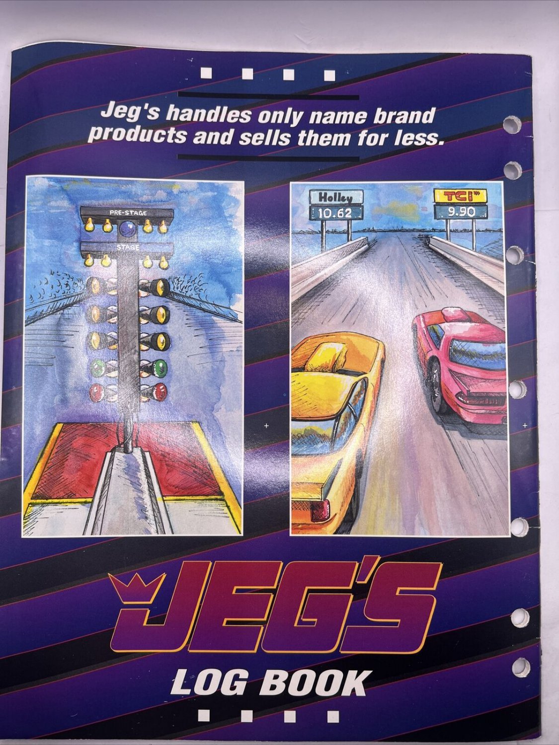 Jegs Drag Racing 1994 Log Book