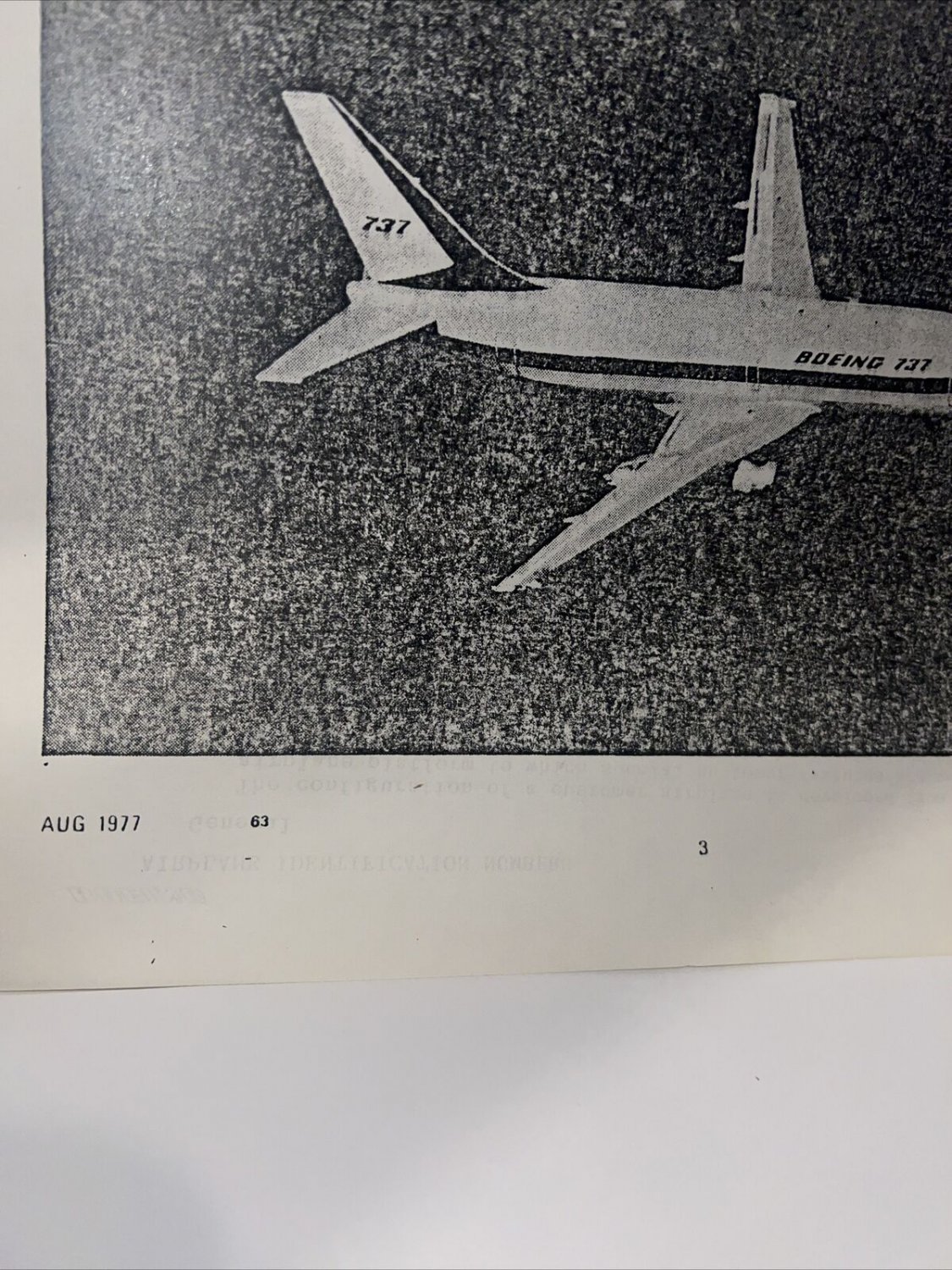 Boeing 737-200 Emergency Maintenance Technical Training Manual 1978