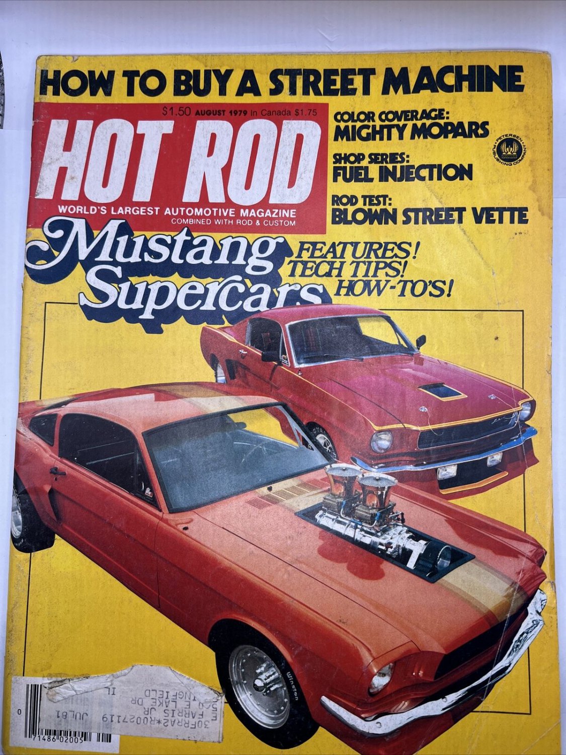 Hot Rod Magazine August Issue 1979