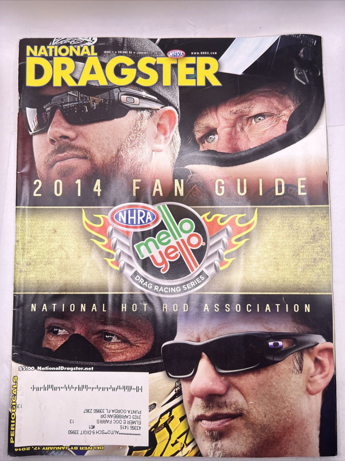 NHRA 2014 Fan Guide Winston Drag Racing Magazine