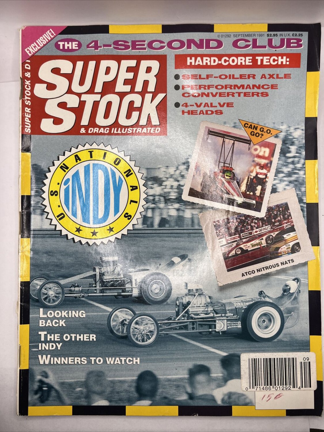 Super Stock & Drag Illustrated Magazine September 1991 Issue