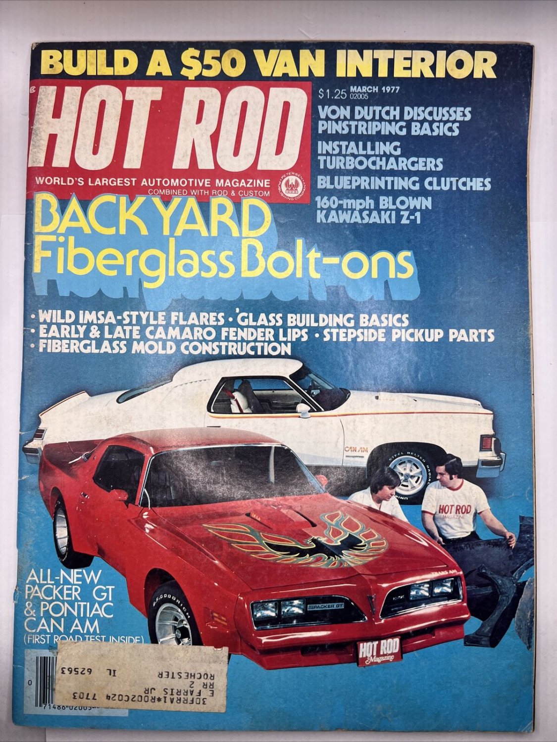 Hot Rod Magazine March Issue 1977
