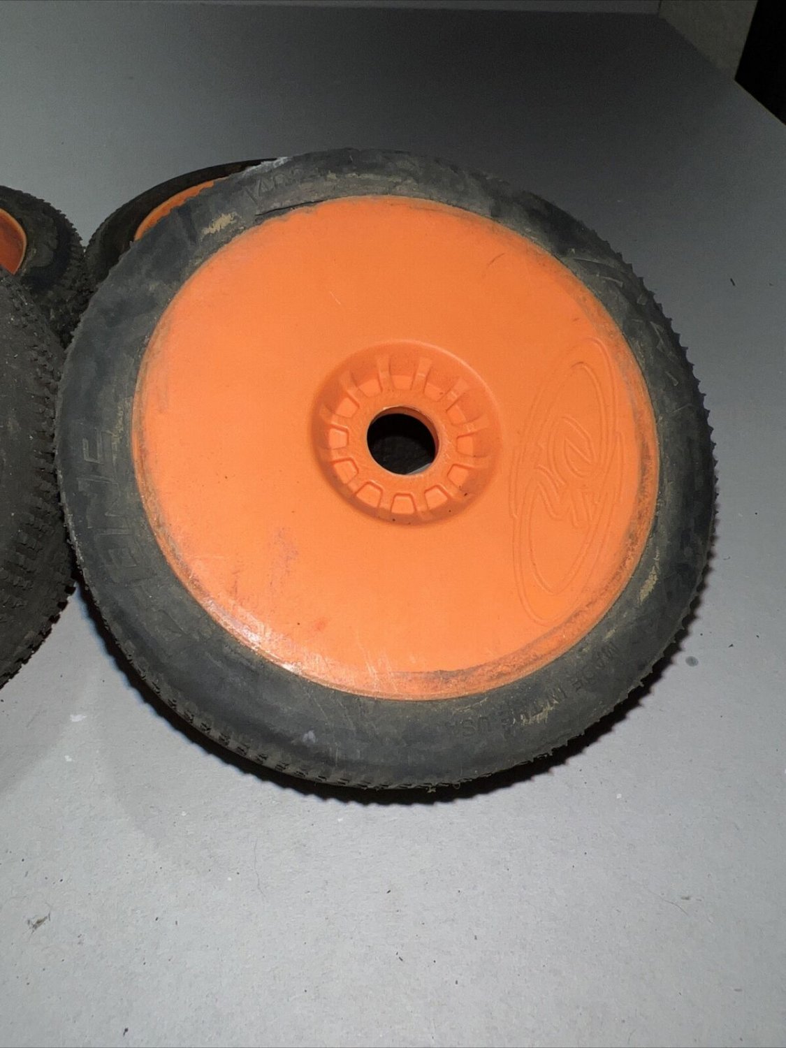 Rc Car Wheels AKA PRODUCTS INC. 1/8 P1 Soft Long Wear Pre-Mounted (4)
