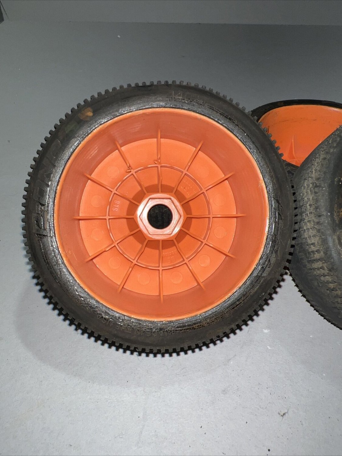 Rc Car Wheels AKA PRODUCTS INC. 1/8 P1 Soft Long Wear Pre-Mounted (4)