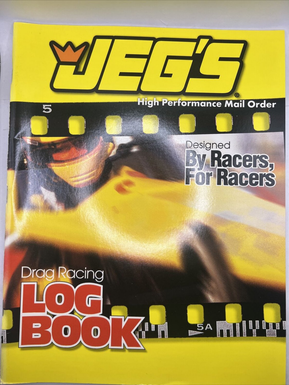 Jegs Drag Racing 2001 Log Book