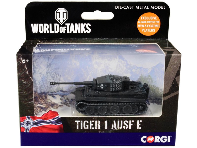 Tiger I Ausf. E Heavy Tank Germany "World of Tanks" Video Game Diecast ...