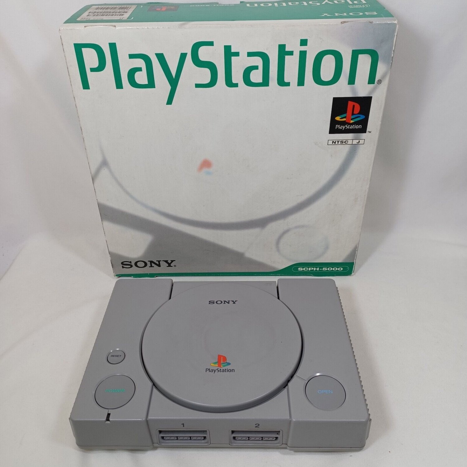 SONY PlayStation PS1 SCPH-5000 Console 8 Softwares Japan Import NTSC-J ...