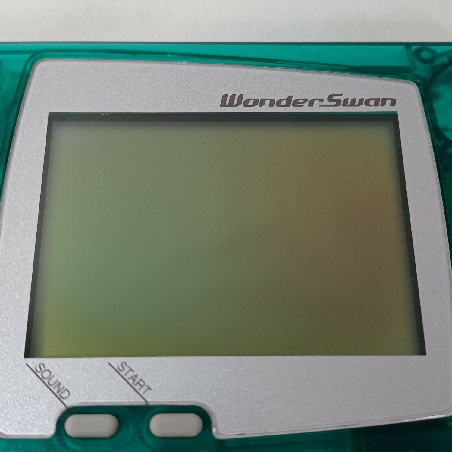 JUNK Bandai SW-001 WonderSwan Console Skeleton Green Japan Import NTSC ...