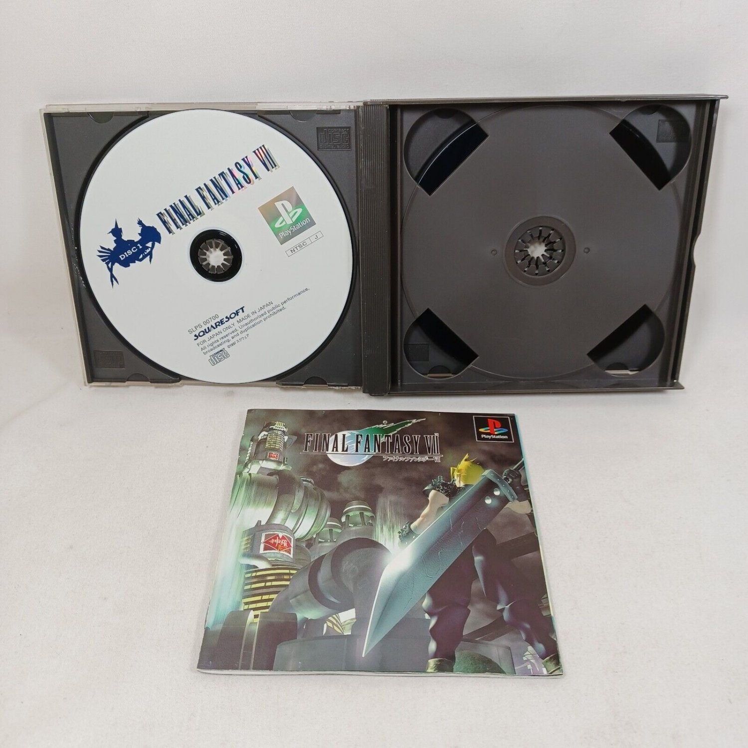 SONY PlayStation PS1 Final Fantasy VII 7 FFVII FF7 CIB Japan Import Tested