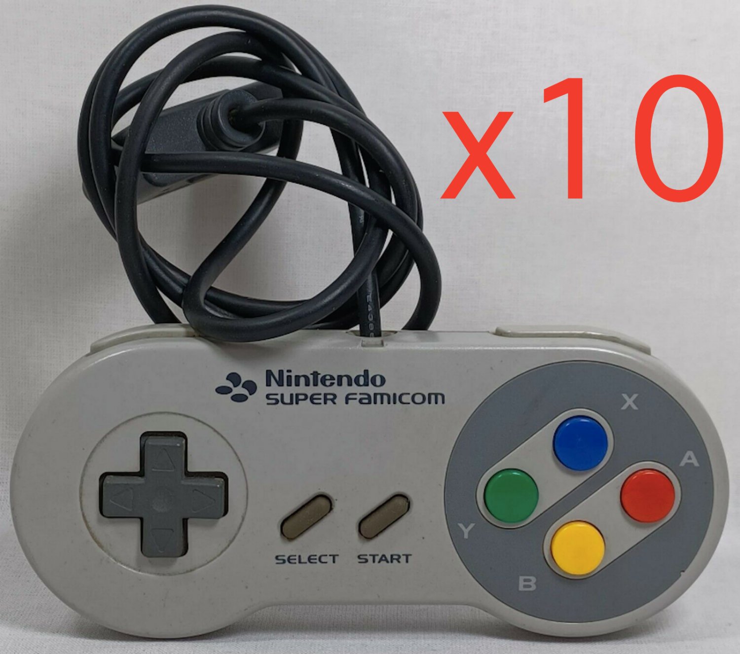 OFFICIAL NINTENDO Super Famicom SFC SHVC-005 Controller Lot of 10 Japan ...