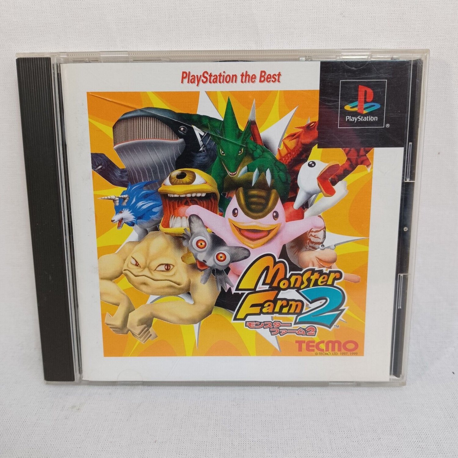 SONY PlayStation PS1 Monster Farm 2 Complete CIB Japan import NTSC-J Tested