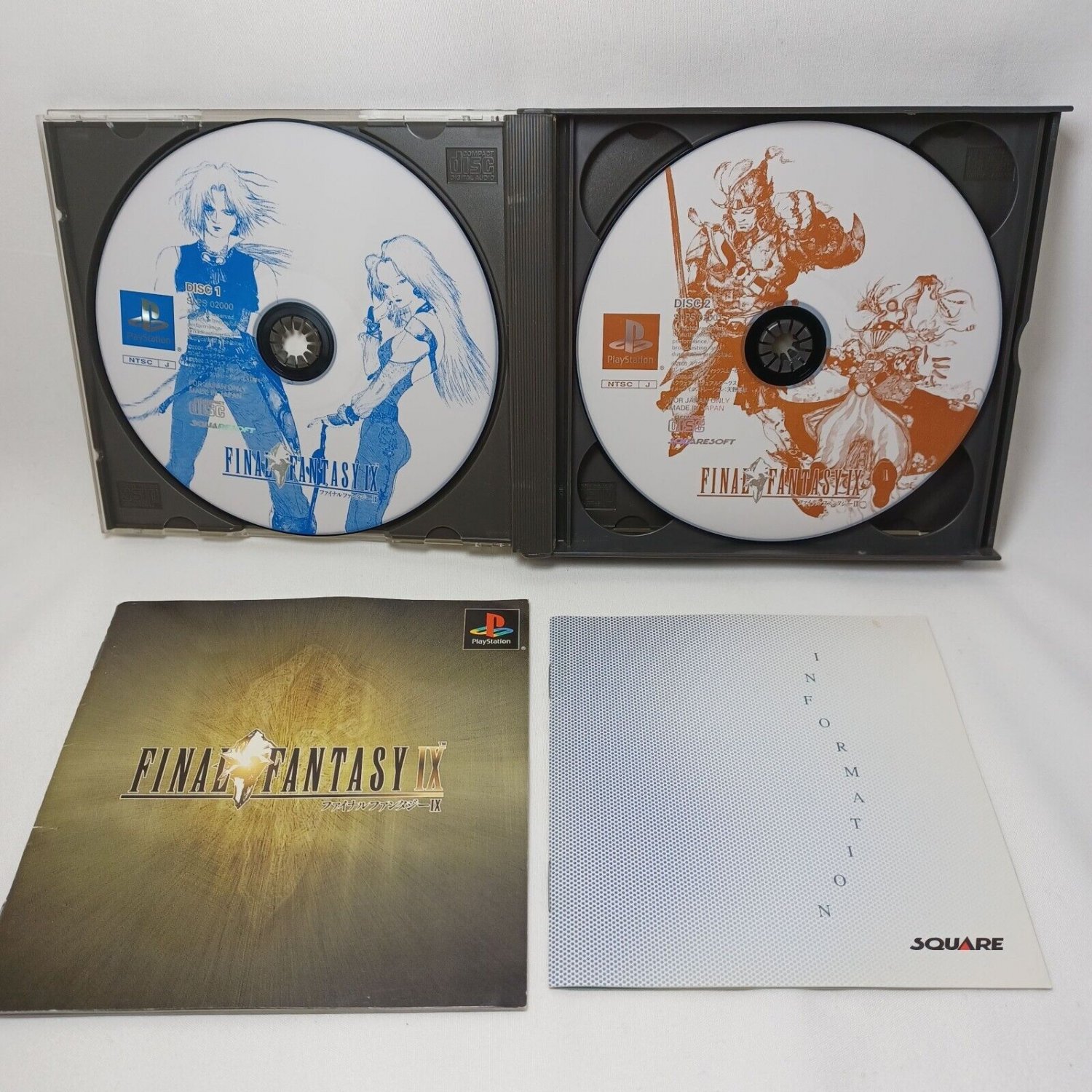 SONY PlayStation PS1 Final Fantasy IX 9 FFIX FF9 Complete Japan Import ...