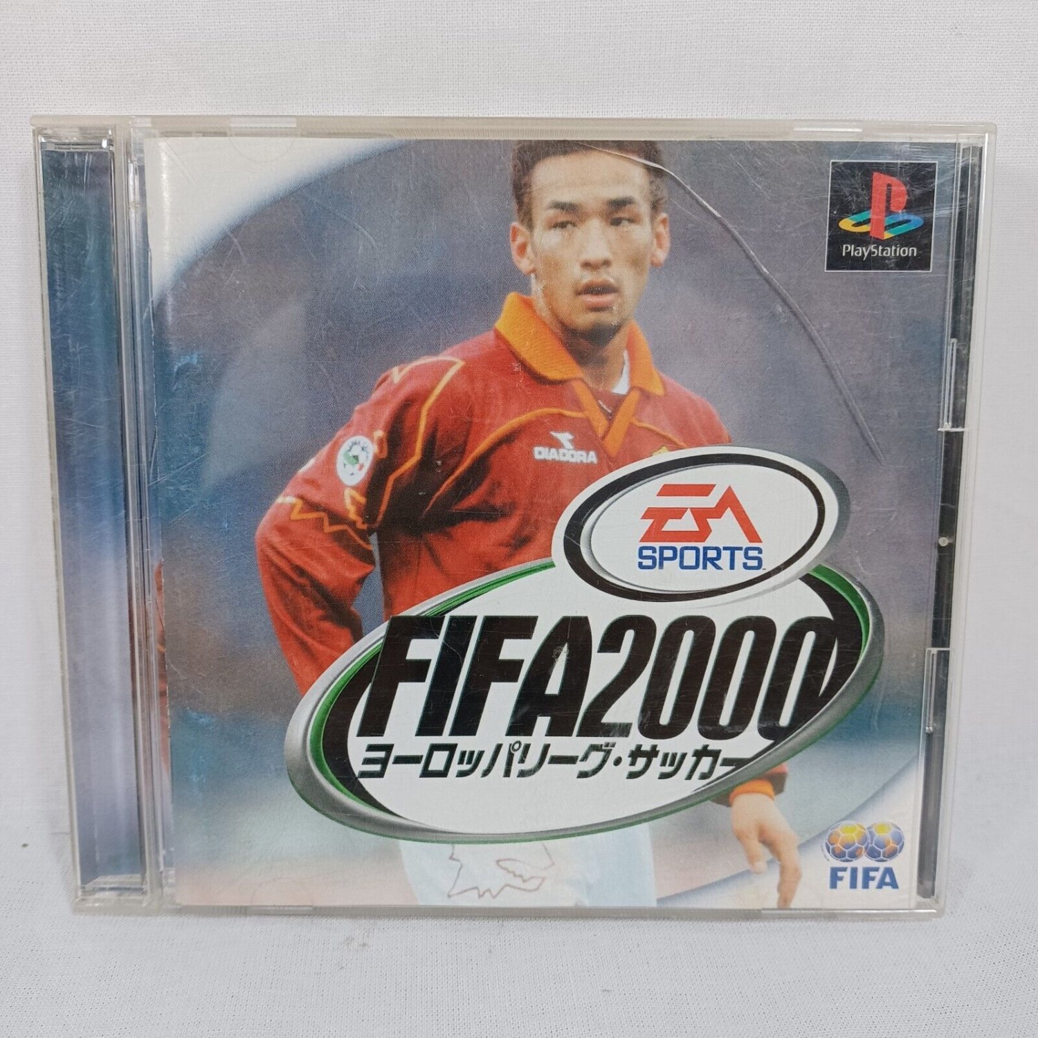 SONY PlayStation PS1 FIFA 2000 European League Soccer CIB Japan NTSC-J ...