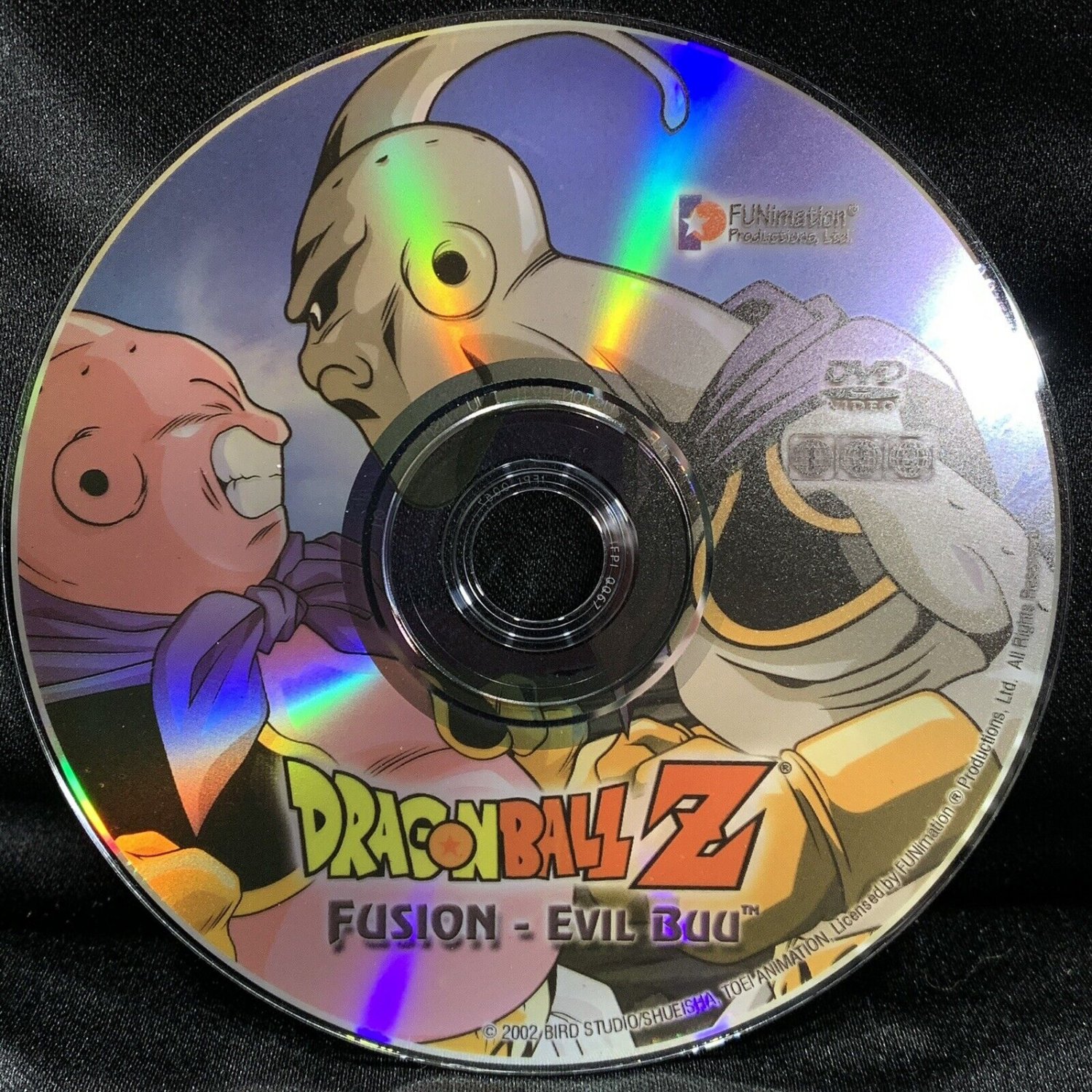 Dragonball Z Fusion Evil Buu Funimation Toei DVD Disc Only