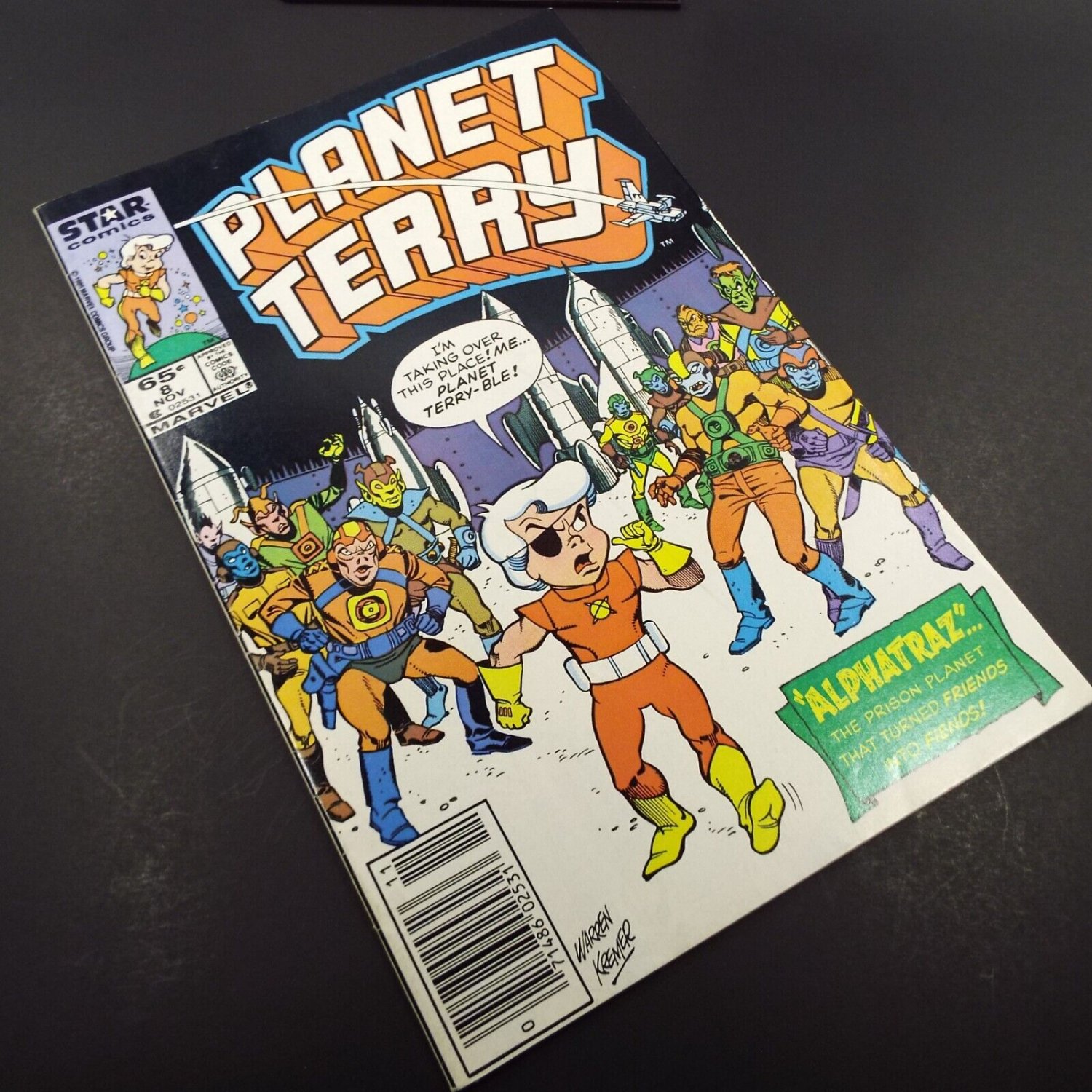 Planet Terry 8 Star Comics November 1984 Marvel Robota Omnus Alphatraz ...