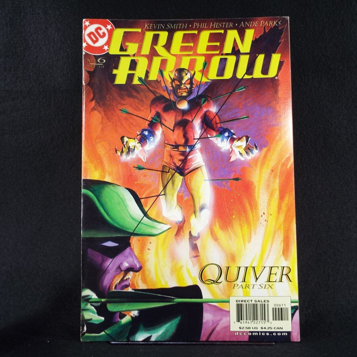 Green Arrow 6 DC Comics September 2001 Quiver Part Six