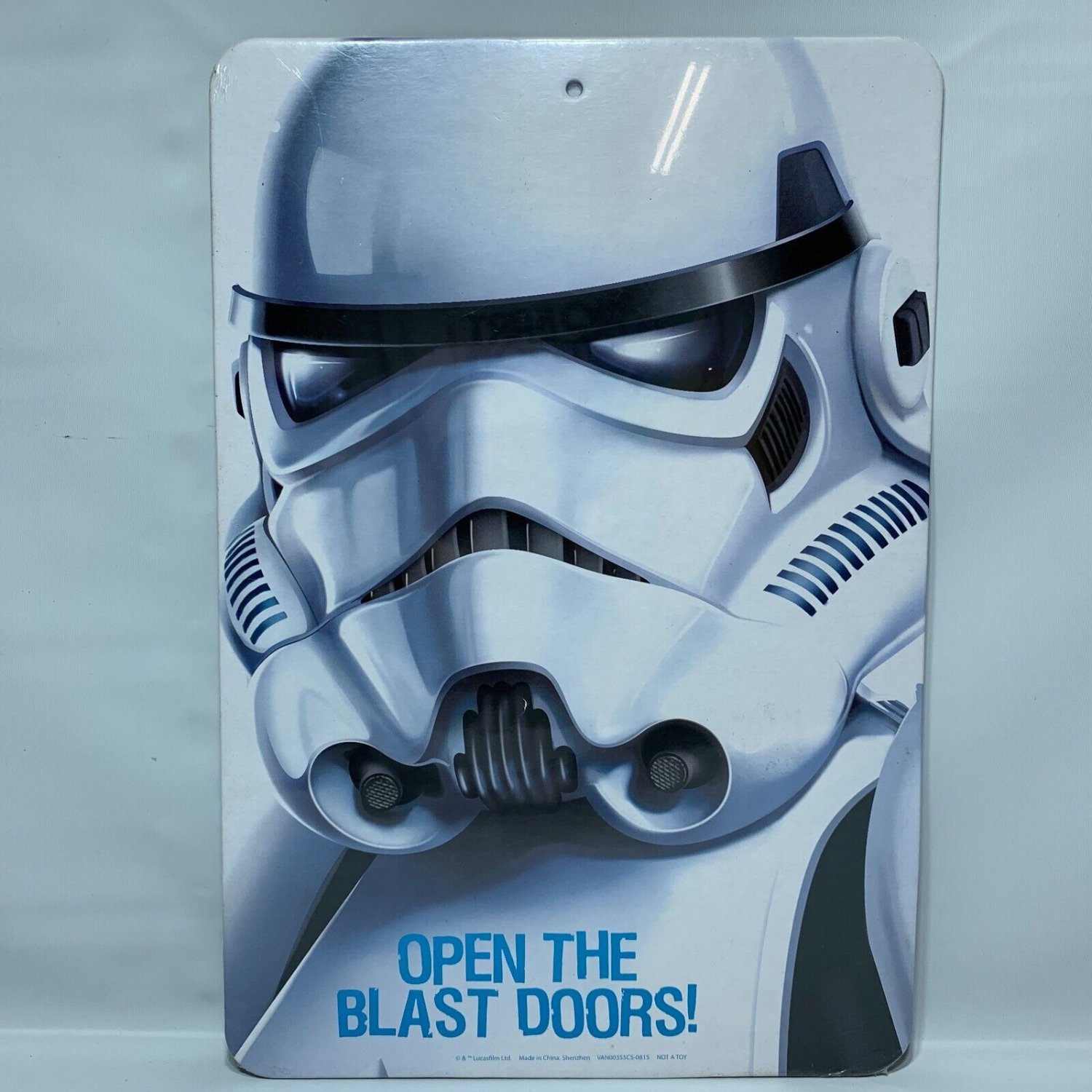 Star Wars Stormtrooper Wall Door Sign Hanging Open the Blast Doors ...