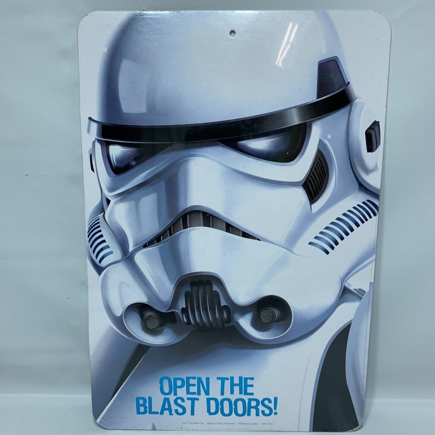 Star Wars Stormtrooper Wall Door Sign Hanging Open the Blast Doors ...