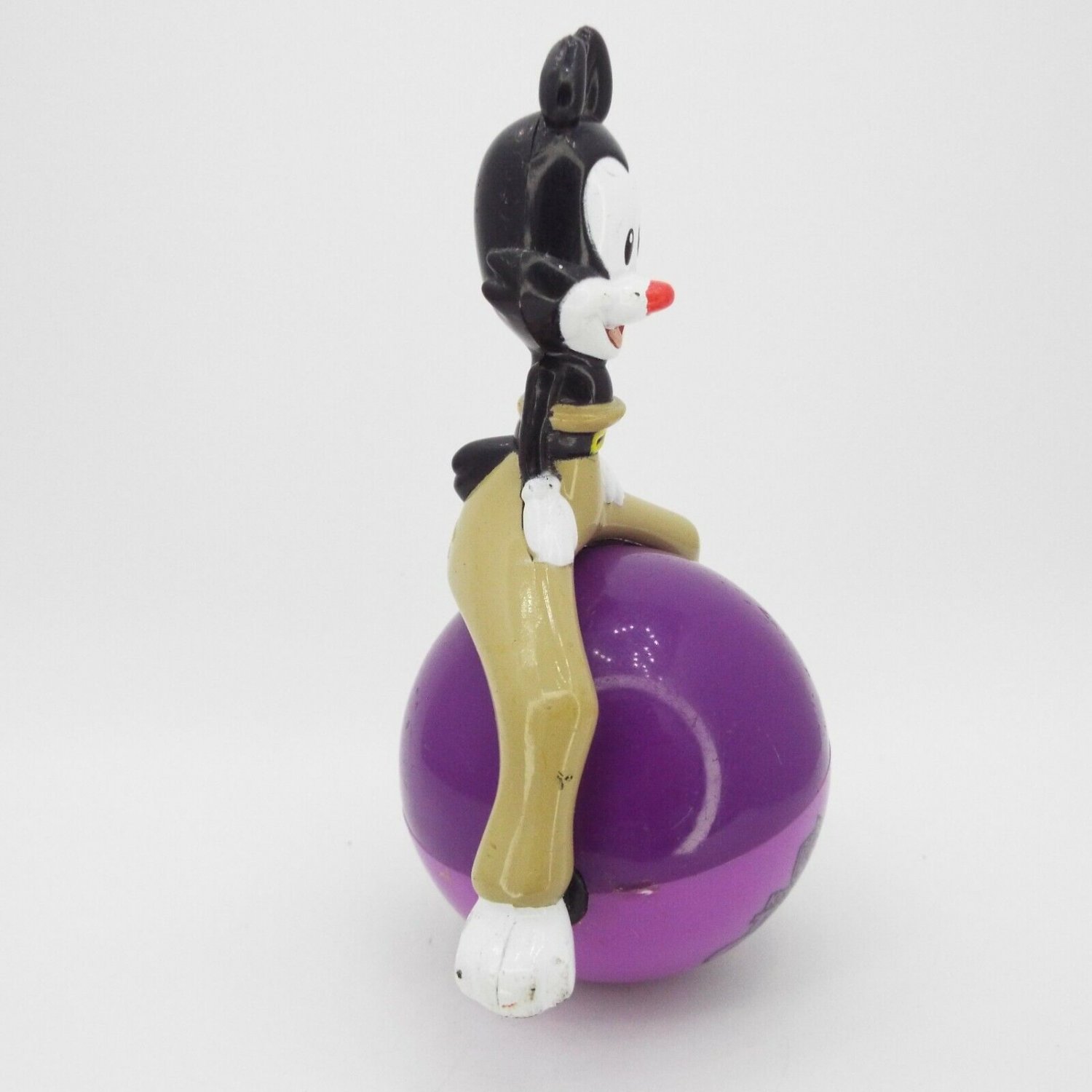 Animaniacs Yakko Warner WB Kids Big Cartoonie Show Wobble Ball Roll Toy