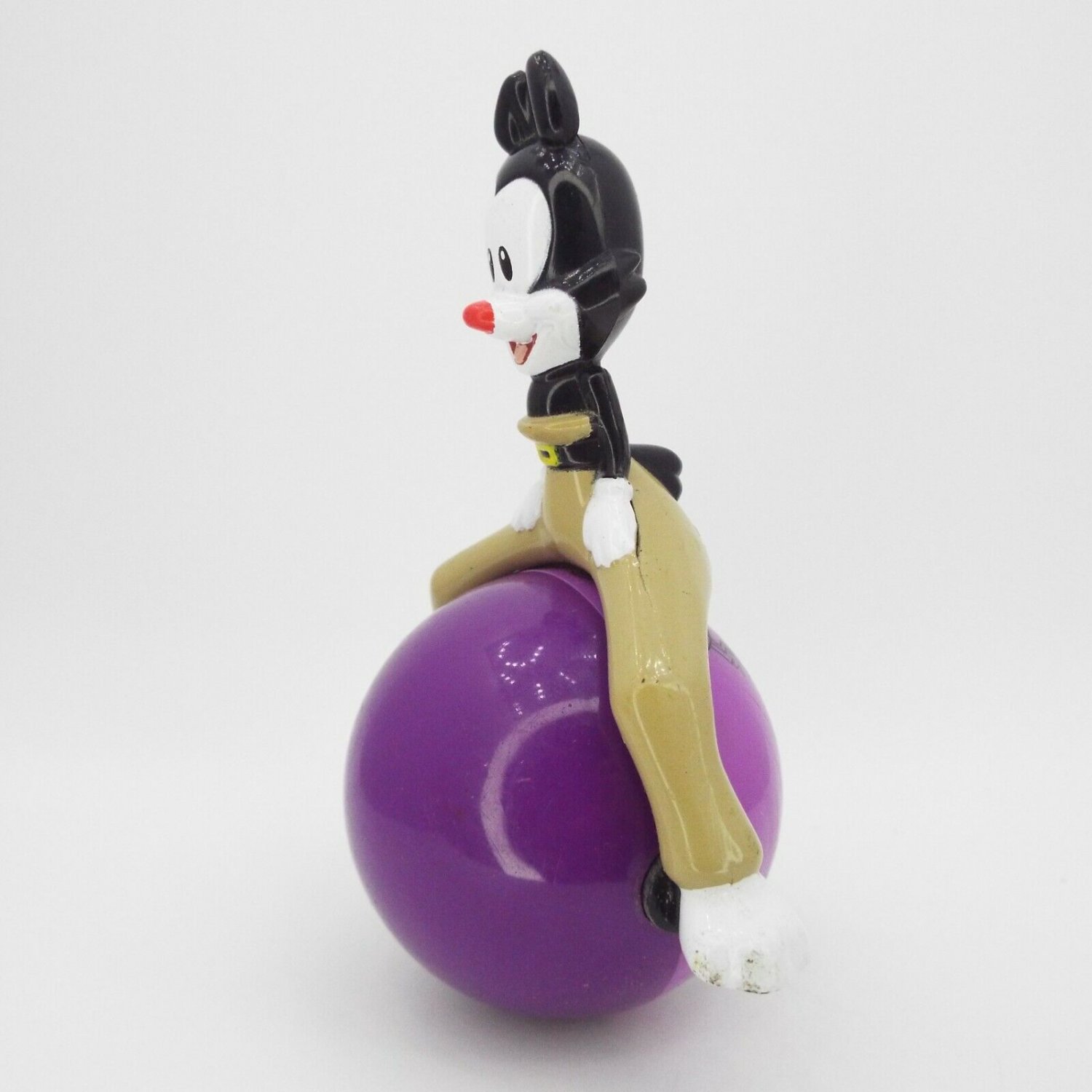 Animaniacs Yakko Warner WB Kids Big Cartoonie Show Wobble Ball Roll Toy