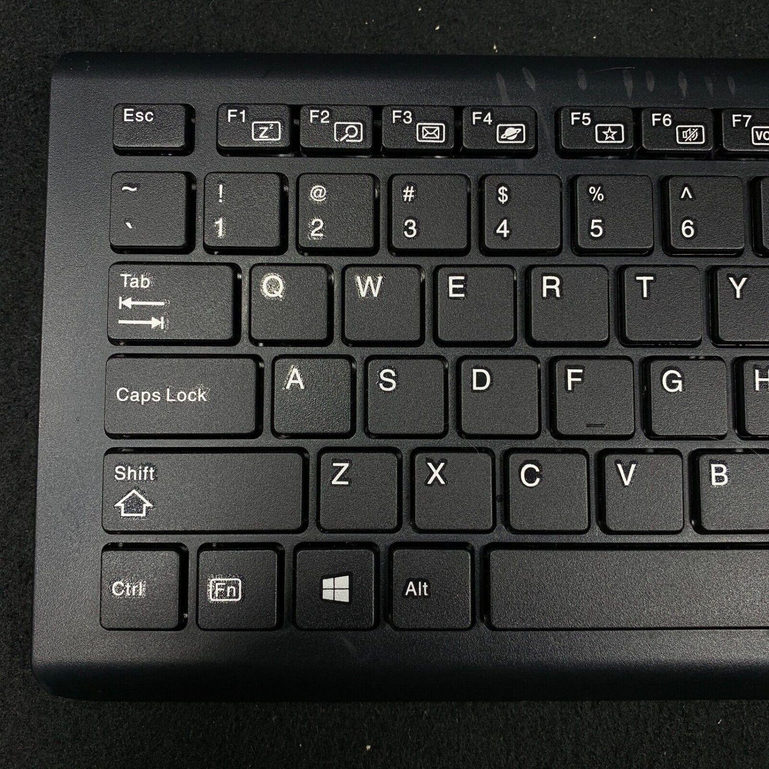 Acer Wired USB Slim Keyboard SK-9626 Black Cleaned Tested Working