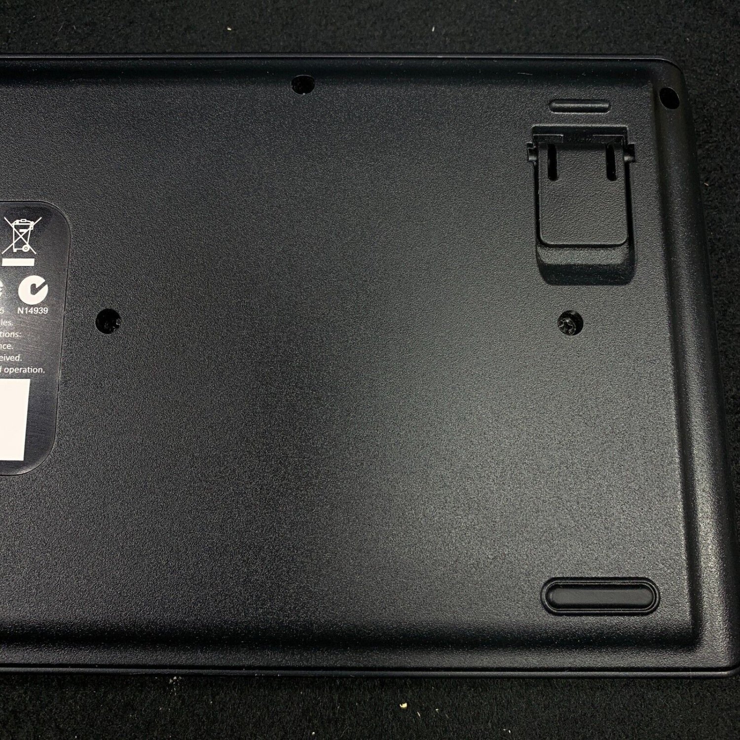 Acer Wired USB Slim Keyboard SK-9626 Black Cleaned Tested Working