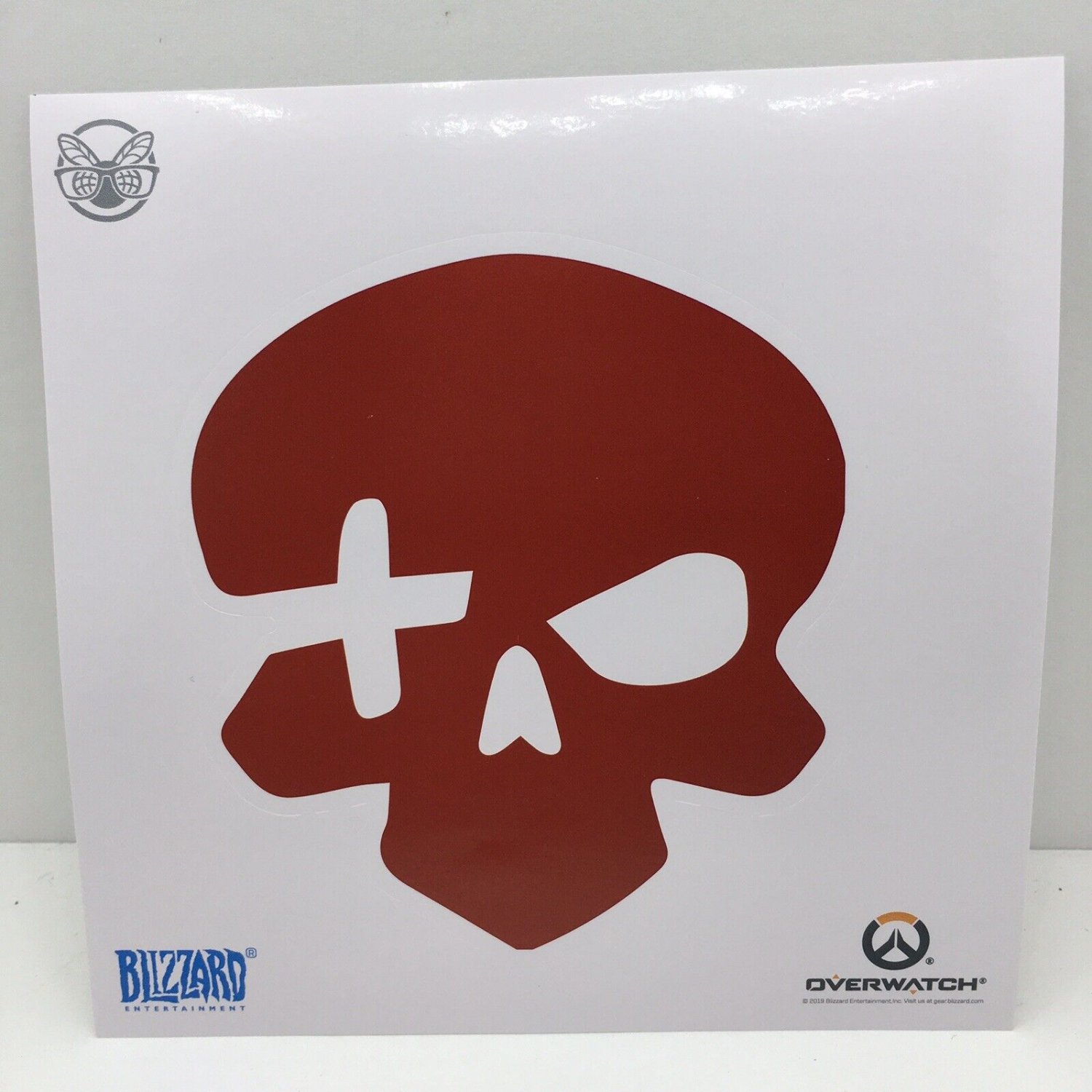 Overwatch McCree Deadeye Sticker Decal Blizzard Skull Car Laptop Game ...