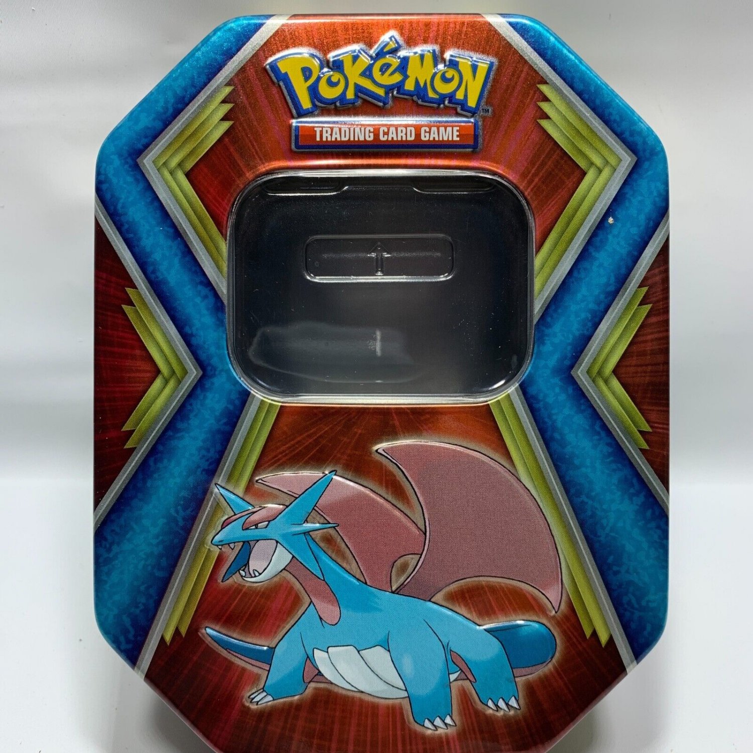 Pokemon TCG Salamence Metal Card Tin Collectors Box Empty Art Storage