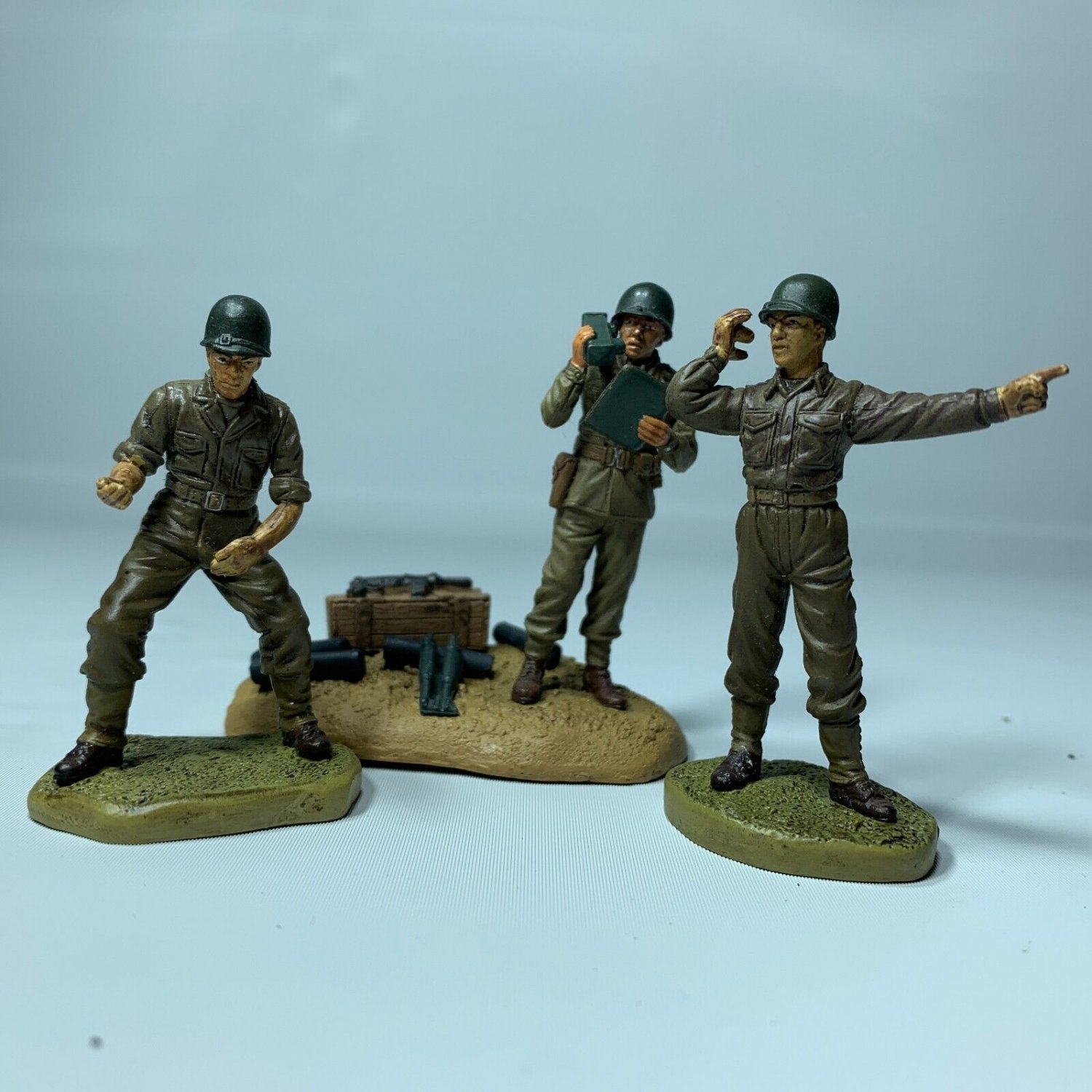 21st Century Toys Diorama 1:32 World War 2 WWII Figures Soldiers Set of 3