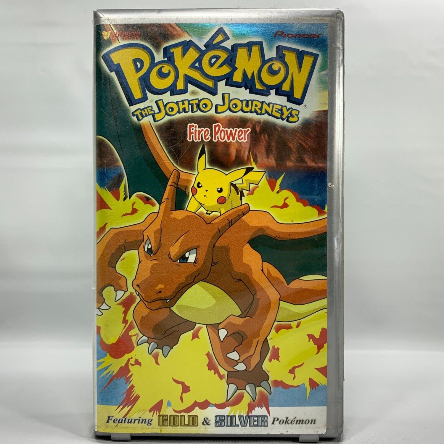 Pokemon The Johto Journeys Fire Power VHS 2001 Pioneer Charizard ...