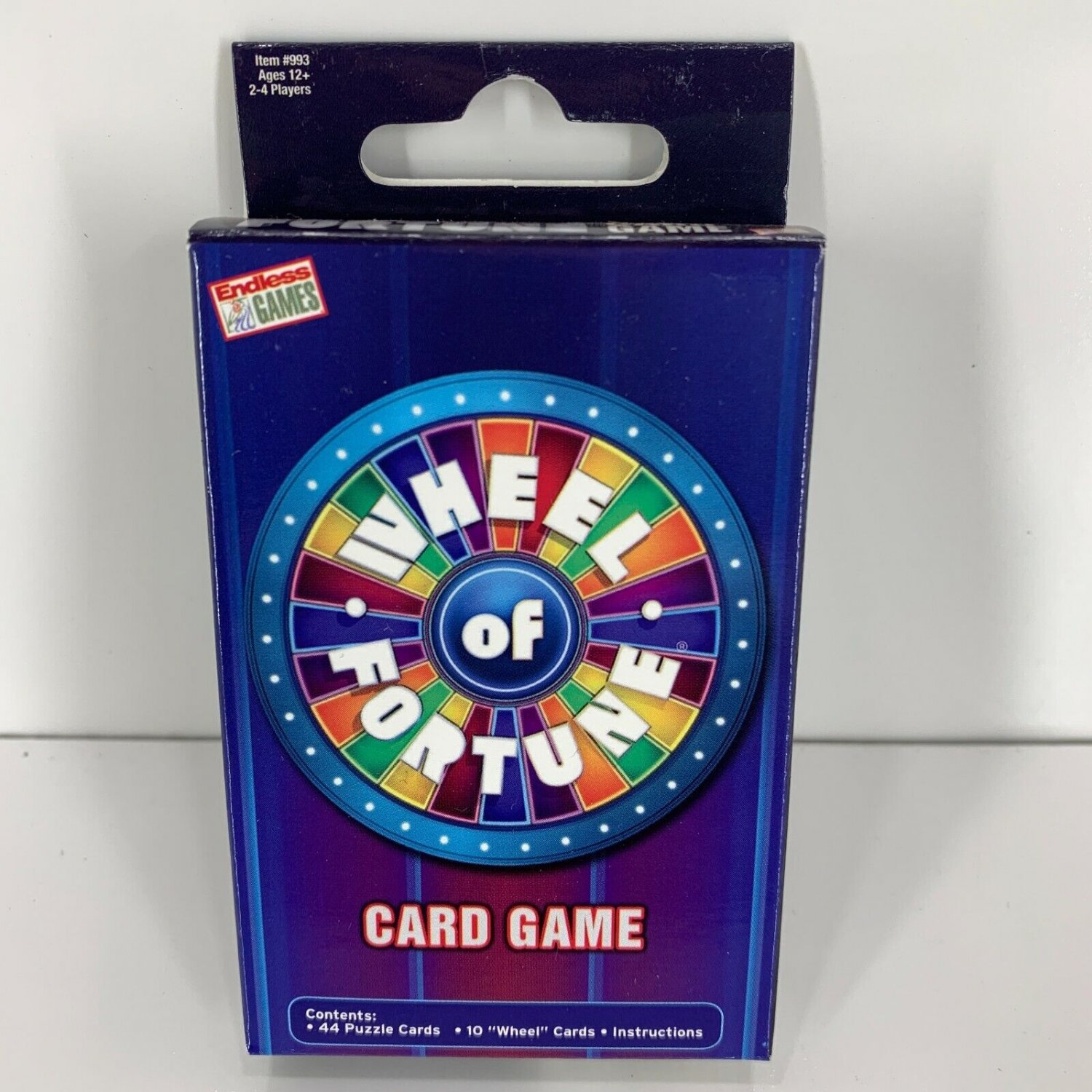Wheel Of Fortune Card Word Game Endless Games Quiz Show Party Family Night