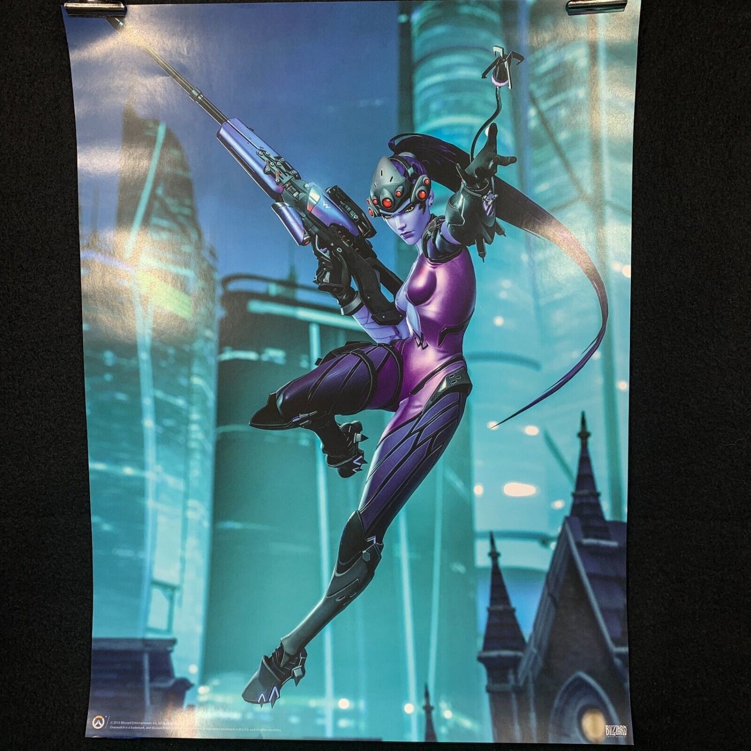 Overwatch Widowmaker Poster 16 x 12 New Unhung 2016 Waifu