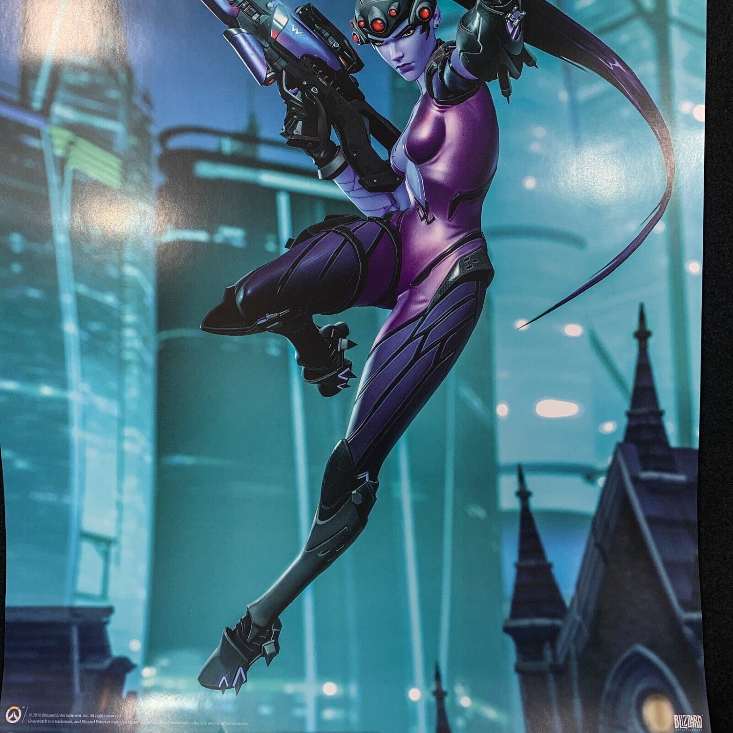 Overwatch Widowmaker Poster 16 x 12 New Unhung 2016 Waifu