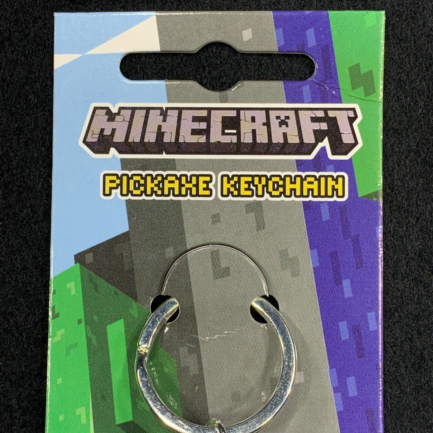 Minecraft Iron Pickaxe Keychain Mojang Jinx