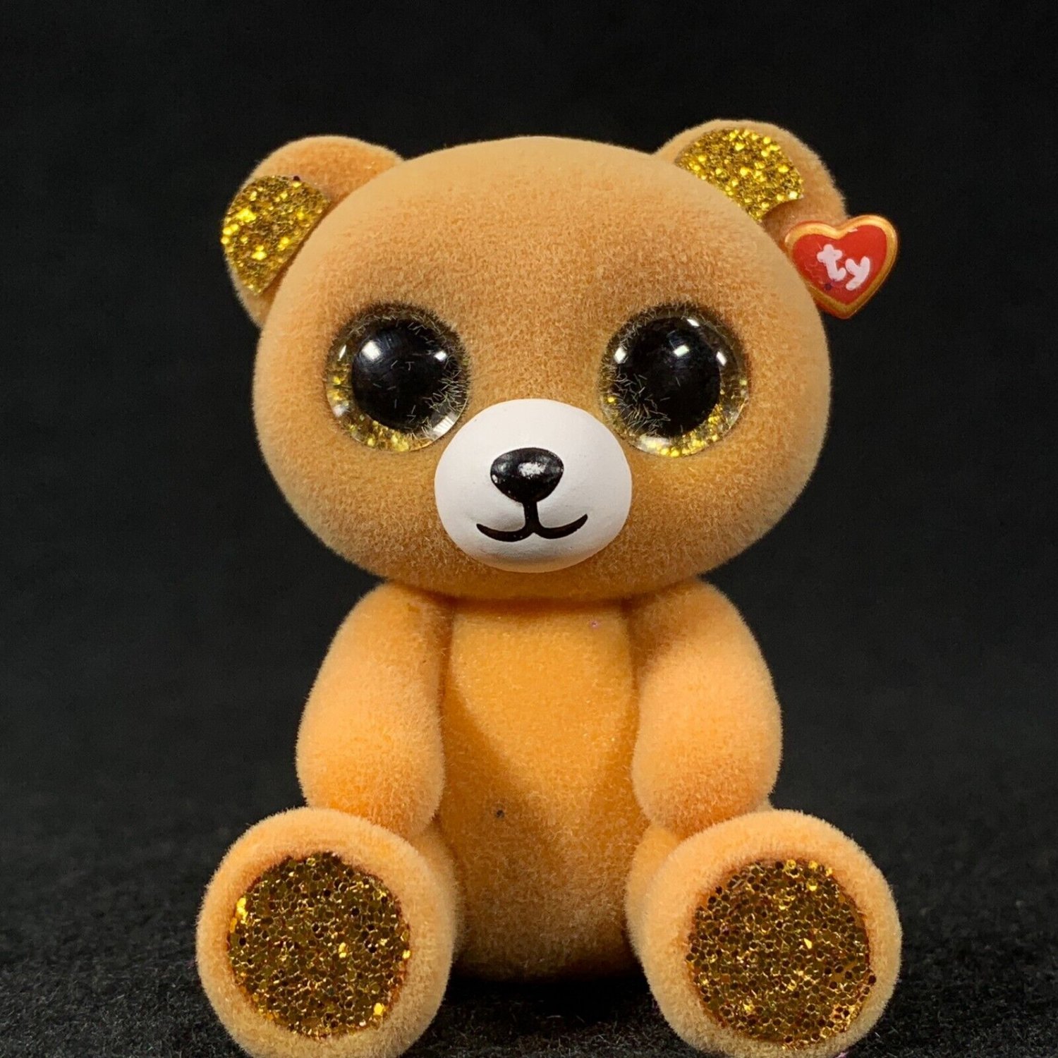 Ty Mini Boos Series 3 Cracker the Bear Collectible Hand Painted Figure