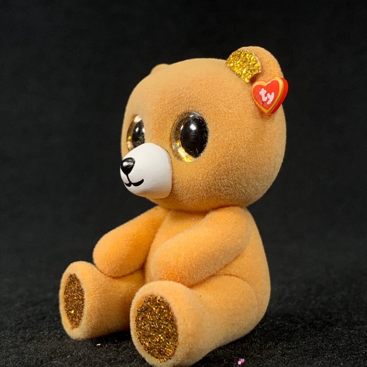 Ty Mini Boos Series 3 Cracker the Bear Collectible Hand Painted Figure