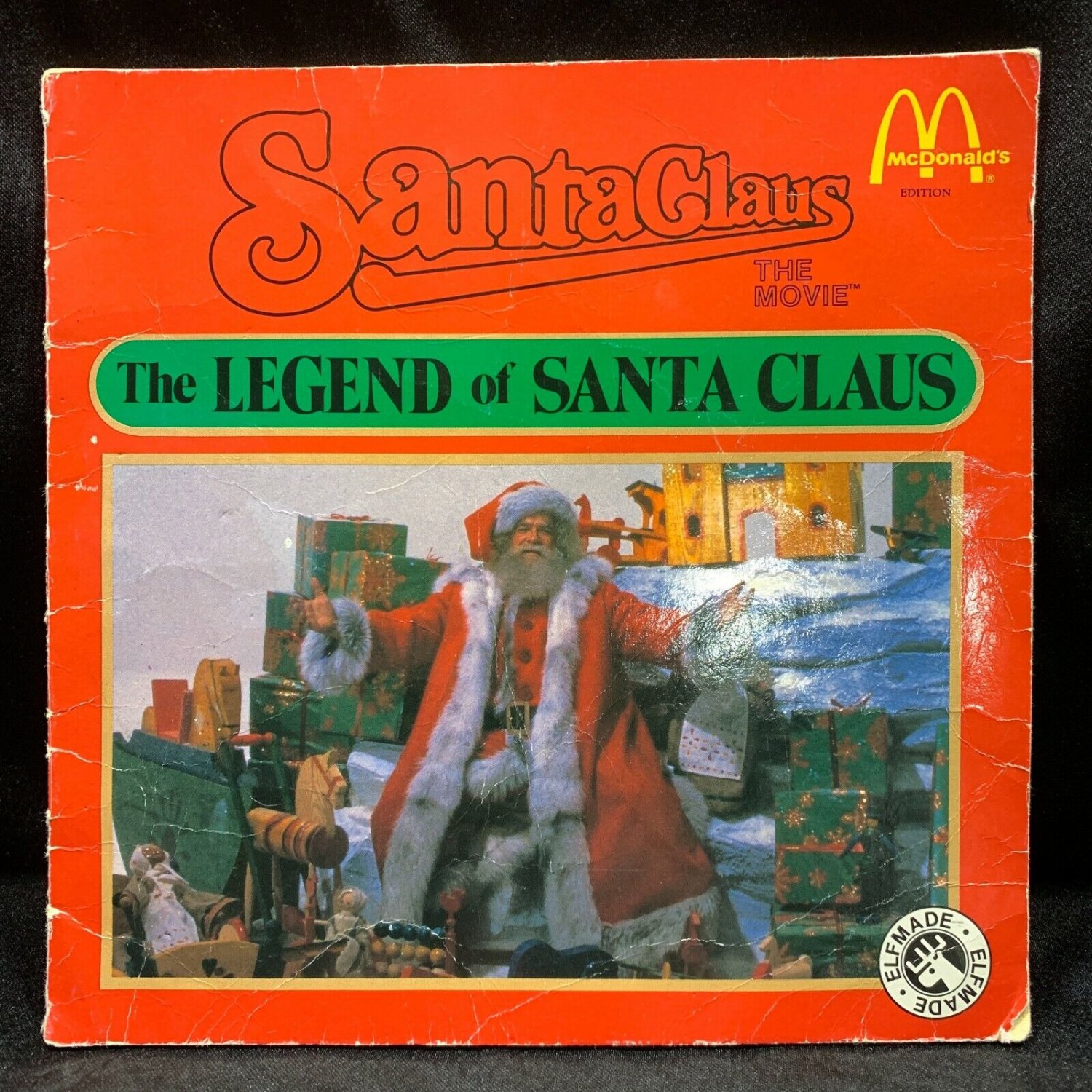 Vintage 1985 McDonalds Santa Claus The Movie Legend of Childrens Book ...